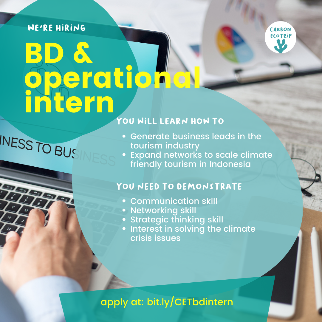 Indorelawan - Business Development & Operationals Intern - CET