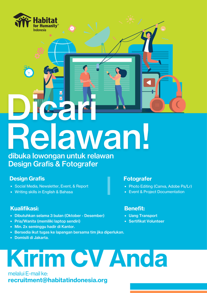 Indorelawan - Volunteer Desain dan Fotografi