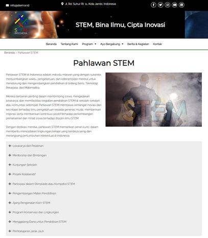 Indorelawan - STEM Indonesia