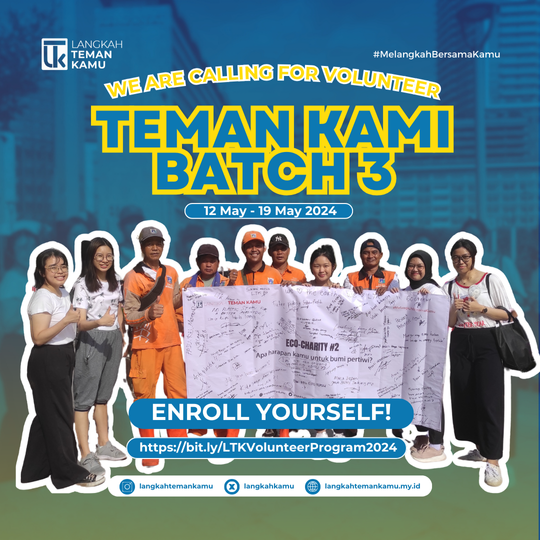 Indorelawan - Langkah Teman Kamu Volunteer Program 2024