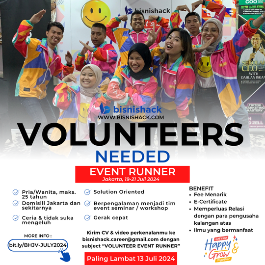 Indorelawan - Open Volunteer Event Crew