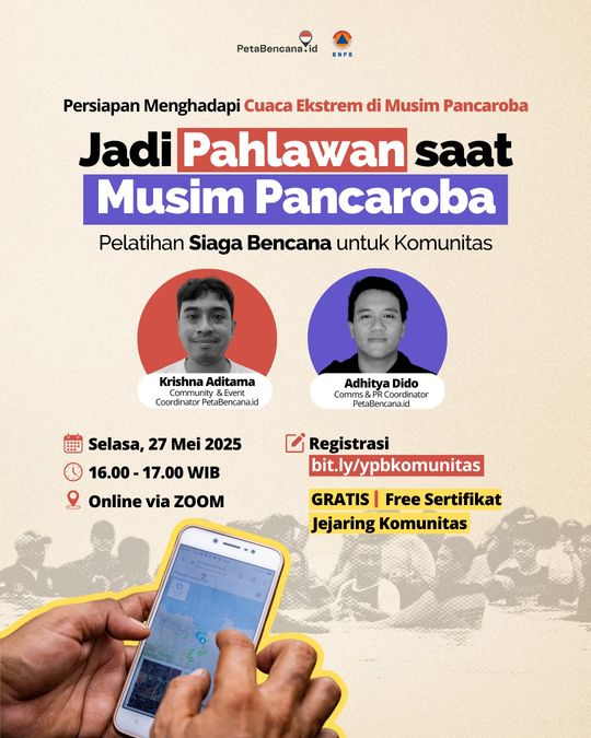 Indorelawan - Gotong Royong Digital Menghadapi Musim Pancaroba