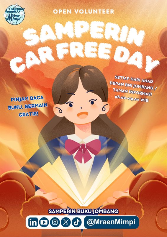 Indorelawan - volunteer Samperin CFD Jombang